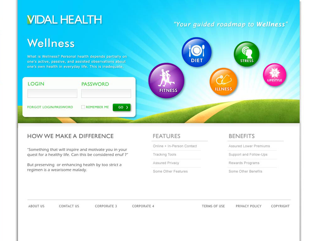 Vidal Health-Web App | Empathic Design